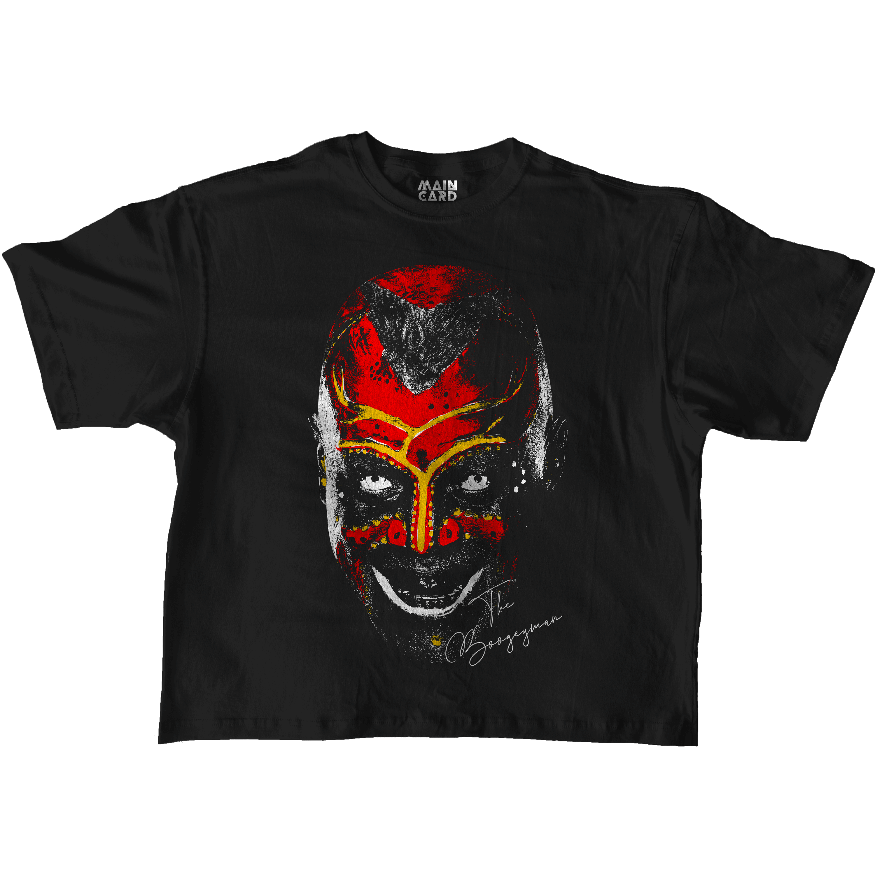 Playera Oversize The Boogeyman Big Face – Main Card Co.